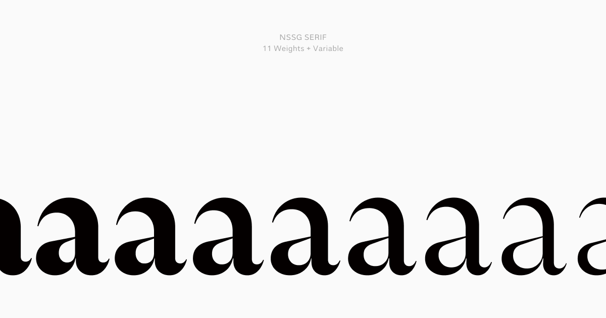 NSSG Serif